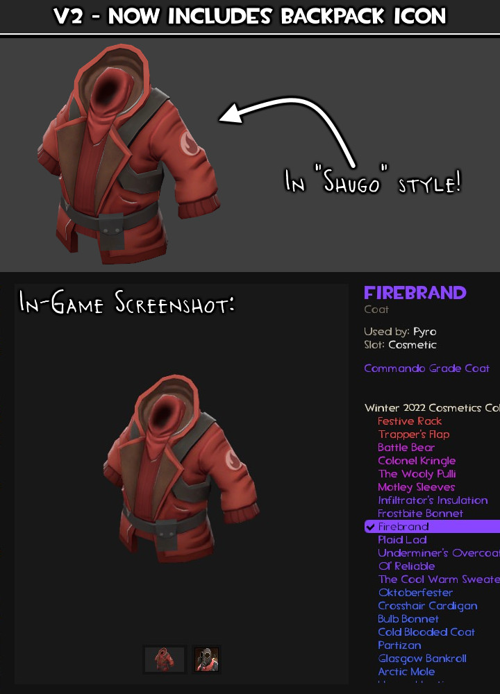 Firebrand Without Buttons Mod for Team Fortress 2 | TF2 Mods
