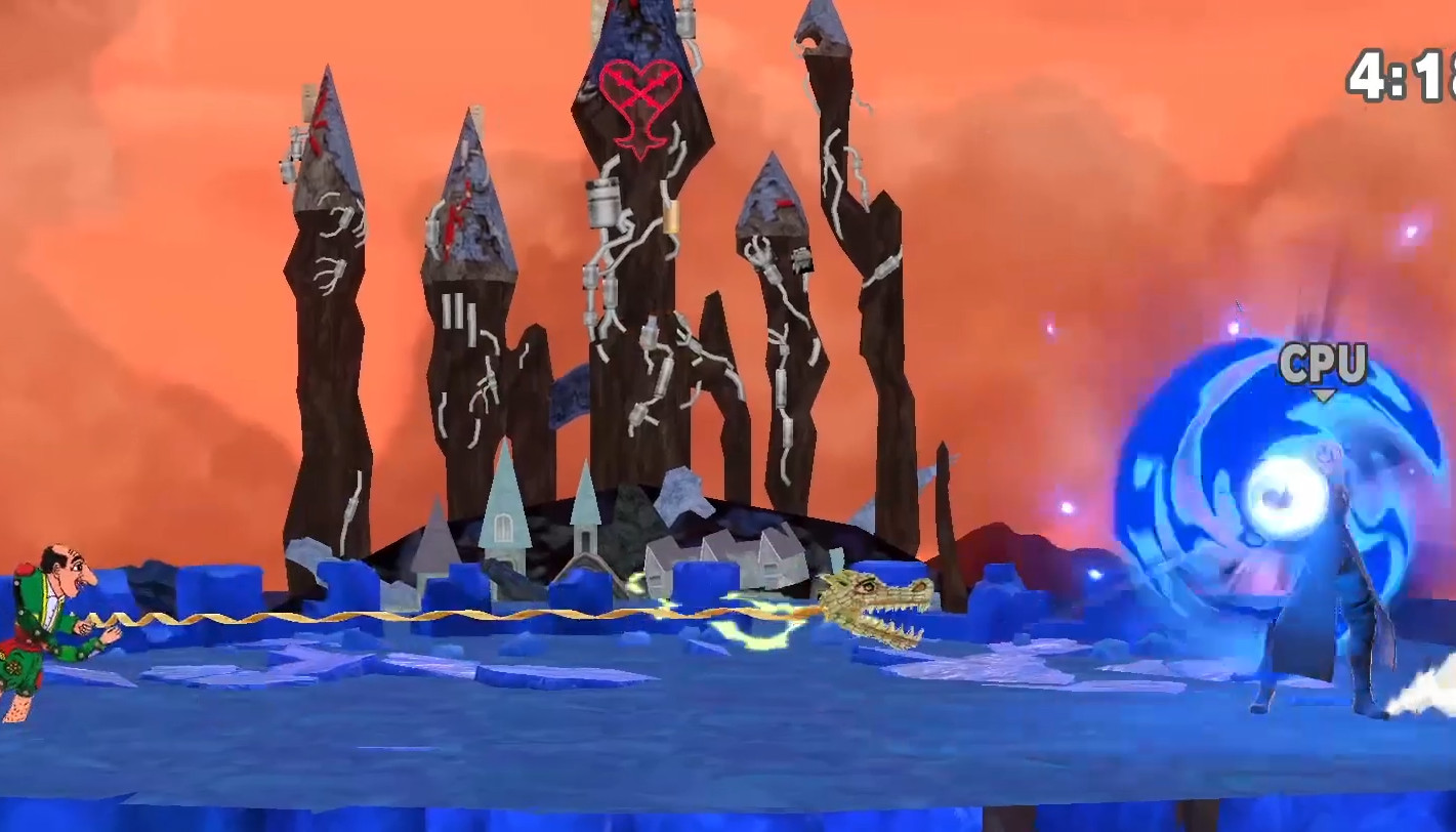 Karagiozis Greek Shadow Puppet Mod Over Min Min Mod for Super Smash ...