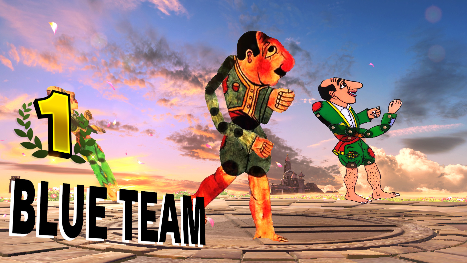 Karagiozis Greek Shadow Puppet Mod Over Min Min Mod for Super Smash ...