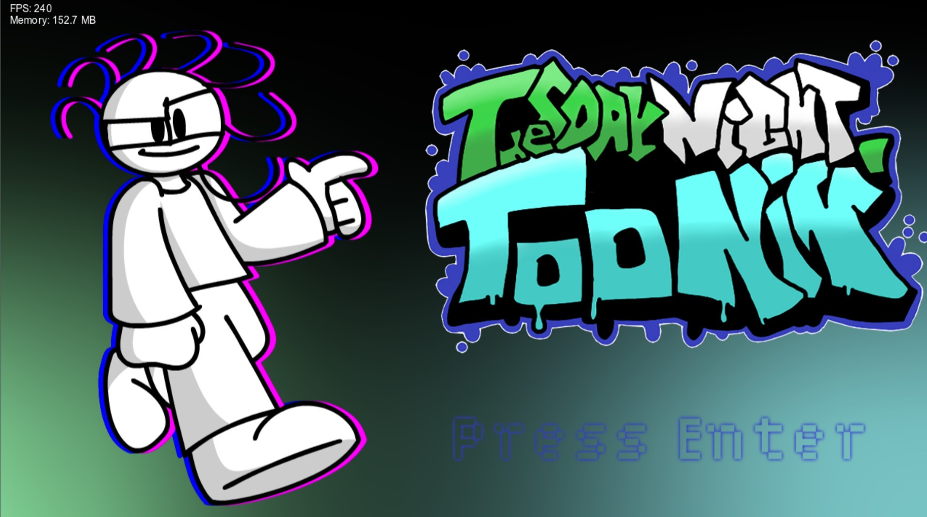 Tuesday Night Toonin' - Version 2 Mod for Friday Night Funkin' | FNF Mods
