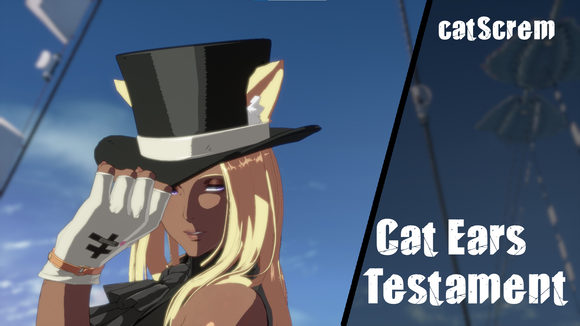 Cat Ears Testament Mod for GUILTY GEAR -STRIVE- | GGST Mods