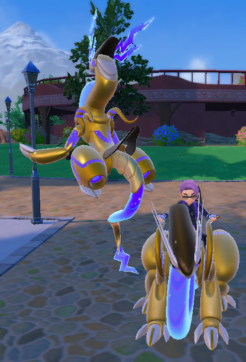 Golden LED Miraidon Mod for Pokemon Scarlet & Violet | PKMN SV Mods