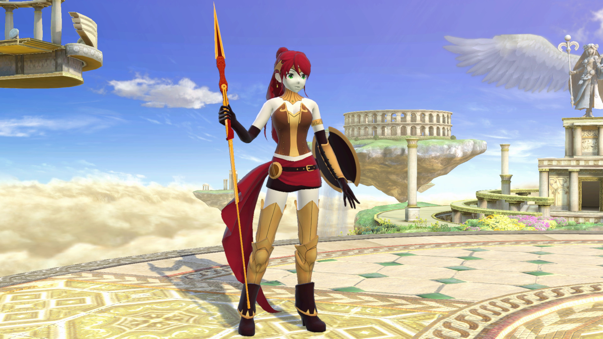 Pyrrha Nikos (RWBY) Mod for Super Smash Bros. Ultimate | SSBU Mods