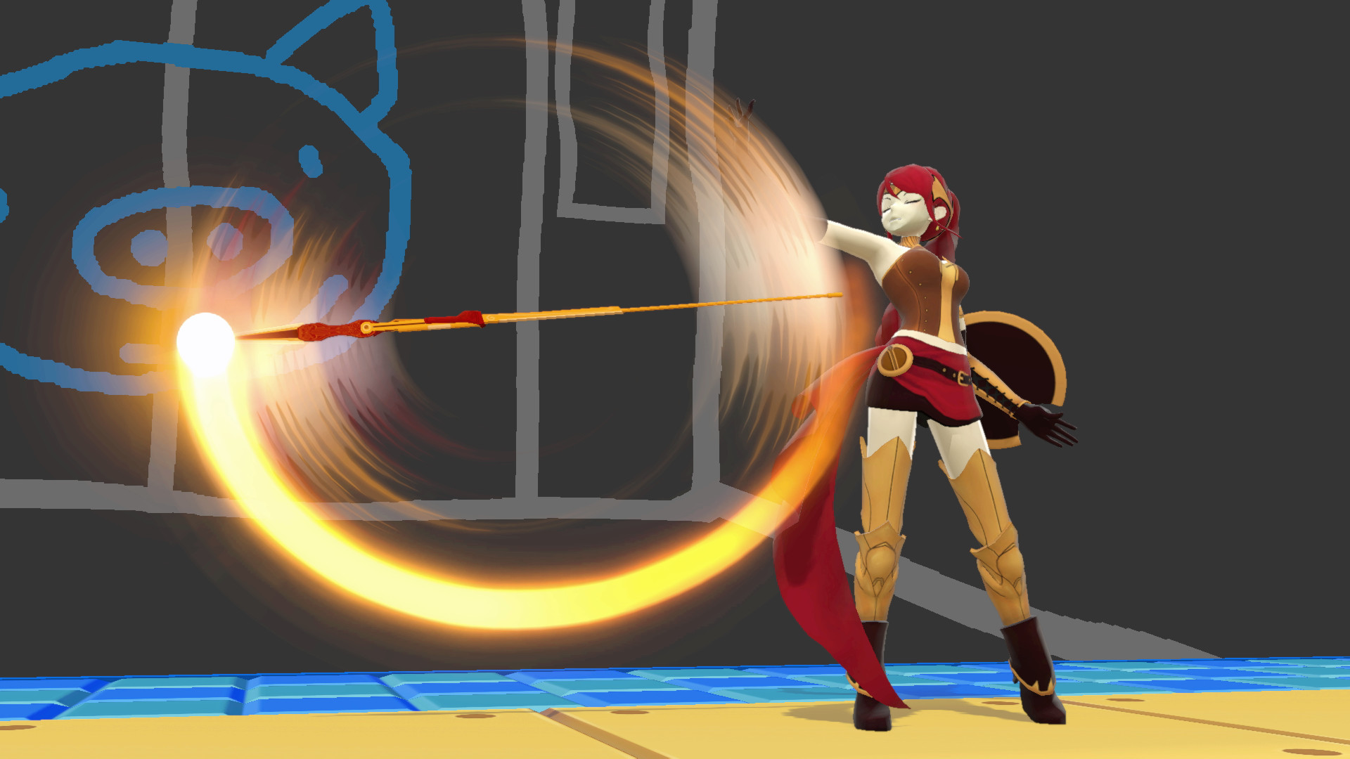 Pyrrha Nikos (RWBY) Mod for Super Smash Bros. Ultimate | SSBU Mods