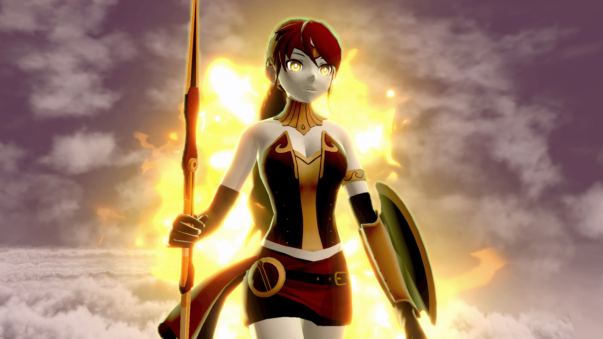 Pyrrha Nikos (RWBY) Mod for Super Smash Bros. Ultimate | SSBU Mods