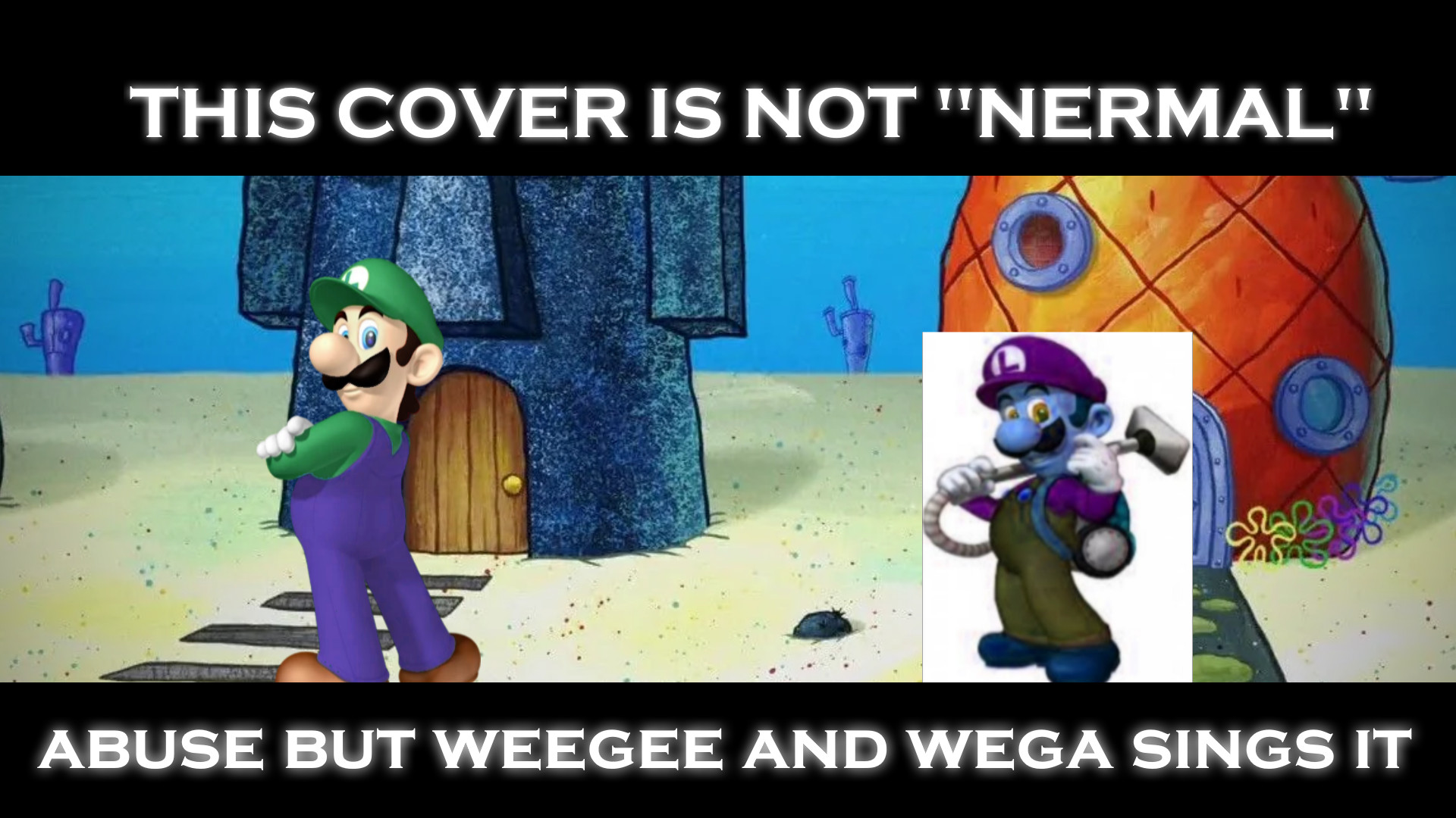 BAAAAAAAAAH | Abuse but weegee and wega sings it | [Friday Night Funkin ...