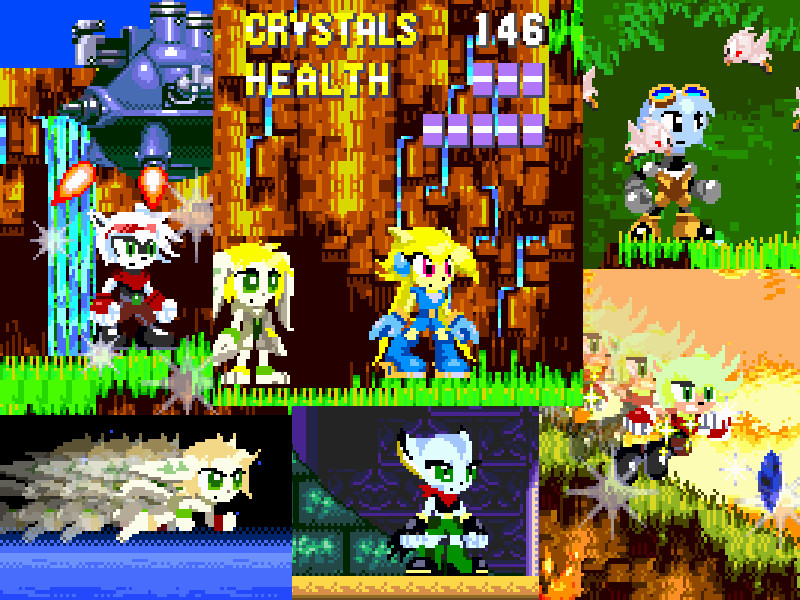 Freedom Planet Beta Trio Plus Mod for Sonic 3 A.I.R. | S3AIR Mods