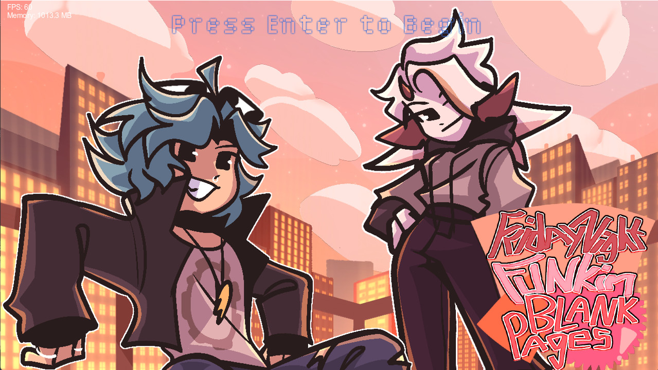 Blank Pages Mod for Friday Night Funkin' | FNF Mods