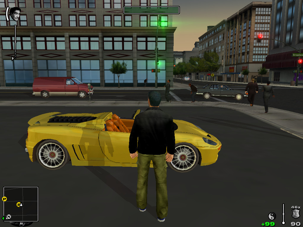 Nick in GTA 3 clothes skin Mod for True Crime: Streets of LA | TCSOL Mods