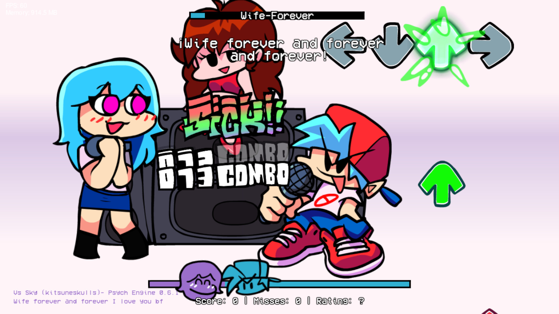 Vs Sky (kitsuneskulls)[Psych Engine][EN/ES]PA Mod for Friday Night Funkin' | FNF Mods