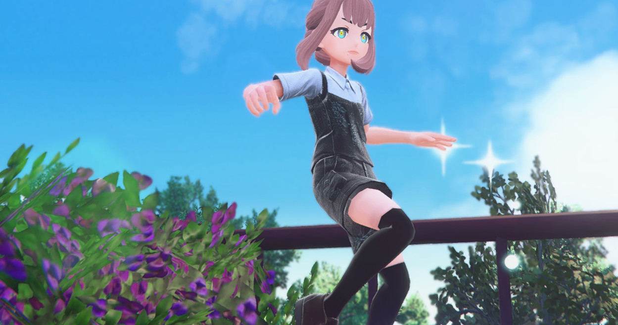 Romper Outfit and Knee High Socks Mod for Pokemon Scarlet & Violet ...