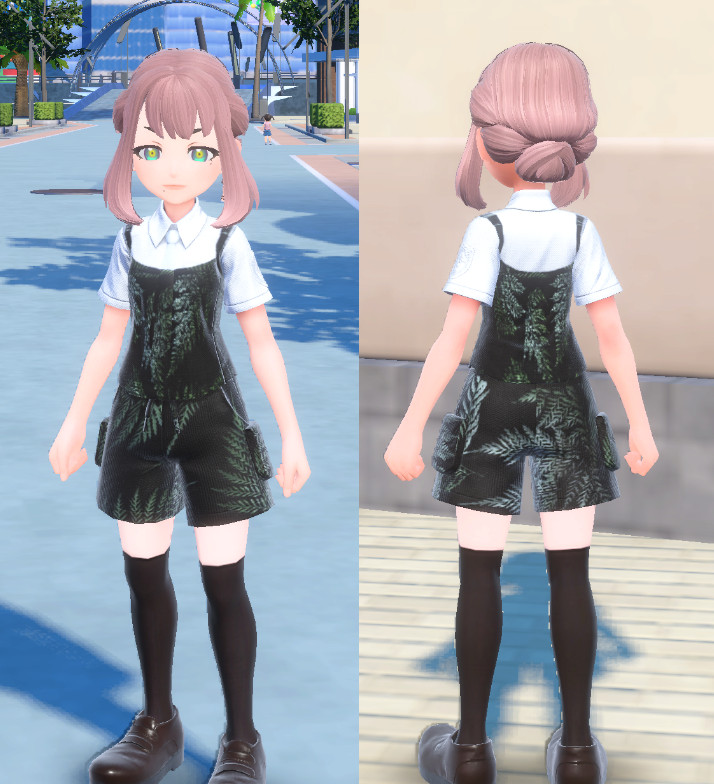 Romper Outfit and Knee High Socks Mod for Pokemon Scarlet & Violet ...