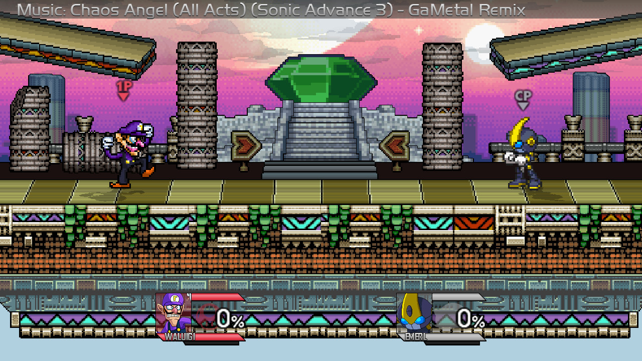 Sonic Advance 3 - Chaos Angel Zone (9.4/CMC+) Mod for Super Smash Bros ...