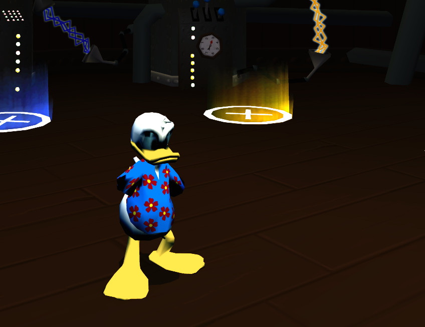 Quack Pack Donald over flower shirt [Disney's Donald Duck: Goin ...