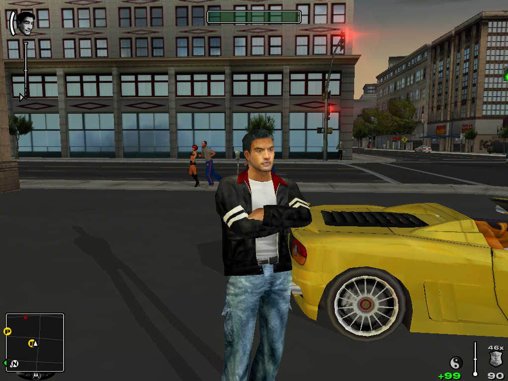 Nick in Alex Mercer clothes skin mod [True Crime: Streets of LA] [Mods]