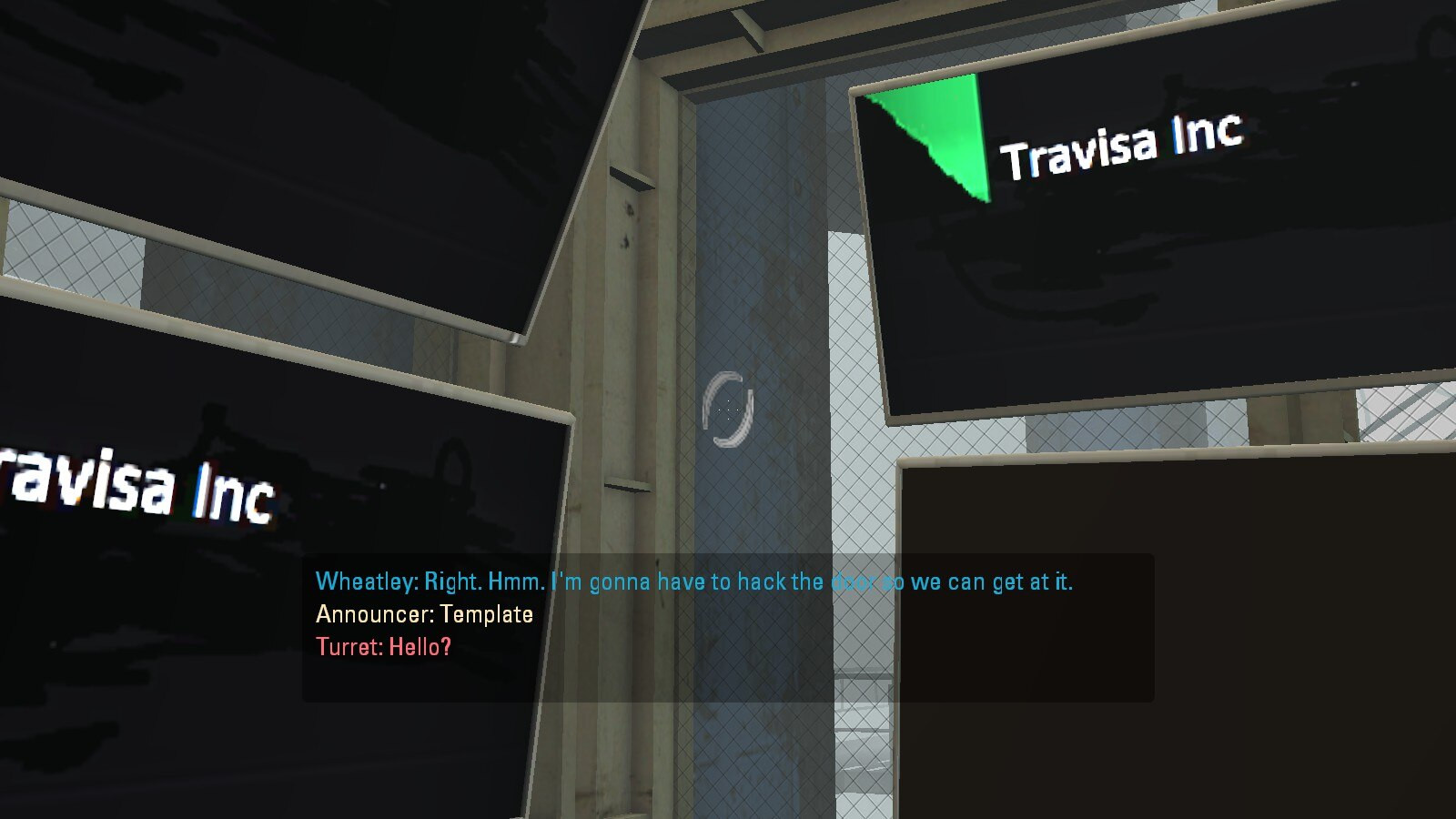 Travisa Inc Screens. [Portal 2] [Mods]