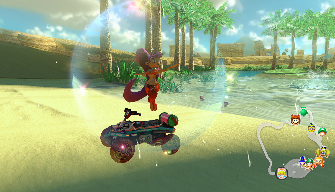 Shantae in MK8 Deluxe [Mario Kart 8 Deluxe] [Mods]