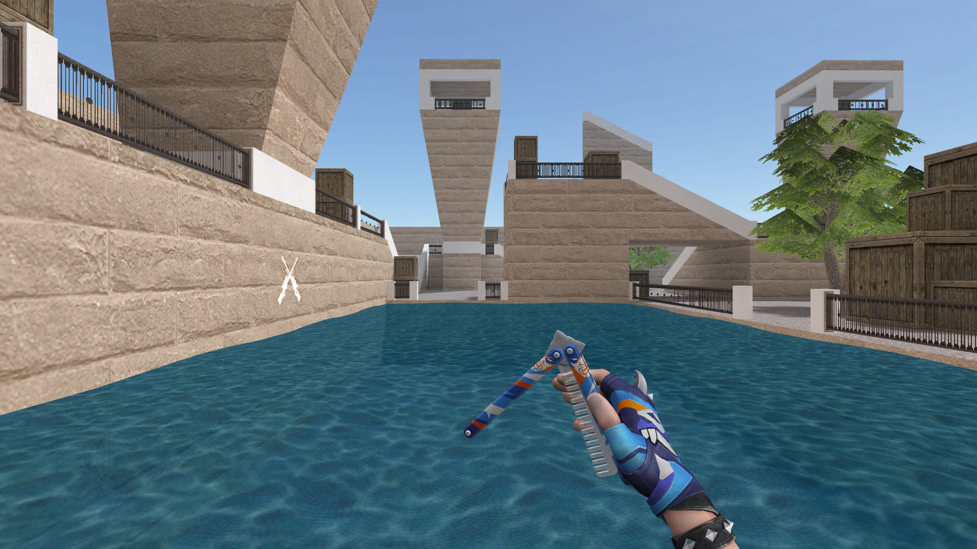 Valorant Yoru's Stylish Butterfly Comb Mod for Counter-Strike 1.6 | CS1 ...