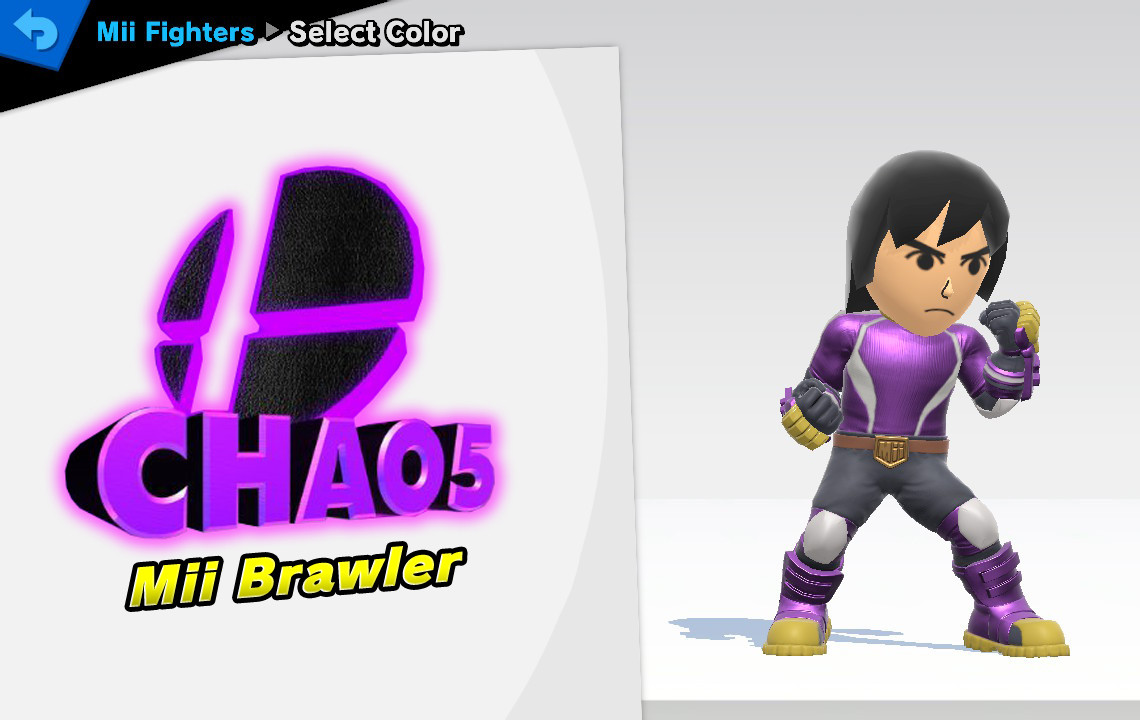 CHAO5 Mii Brawler Mod for Super Smash Bros. Ultimate | SSBU Mods