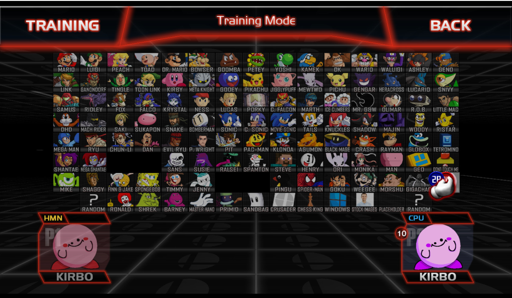 Kirbo alternative GFX! (0.9.4/CMC+ V7) Mod for Super Smash Bros. Crusade | SSBC Mods
