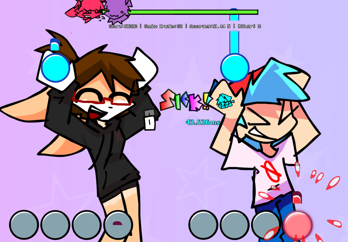 Circles over arrows Mod for Friday Night Funkin' | FNF Mods