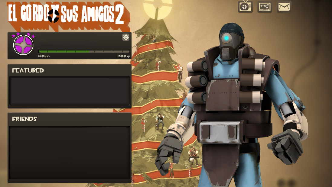 [el gordo y sus amigos] TF2 menu logo Mod for Team Fortress 2 | TF2 Mods