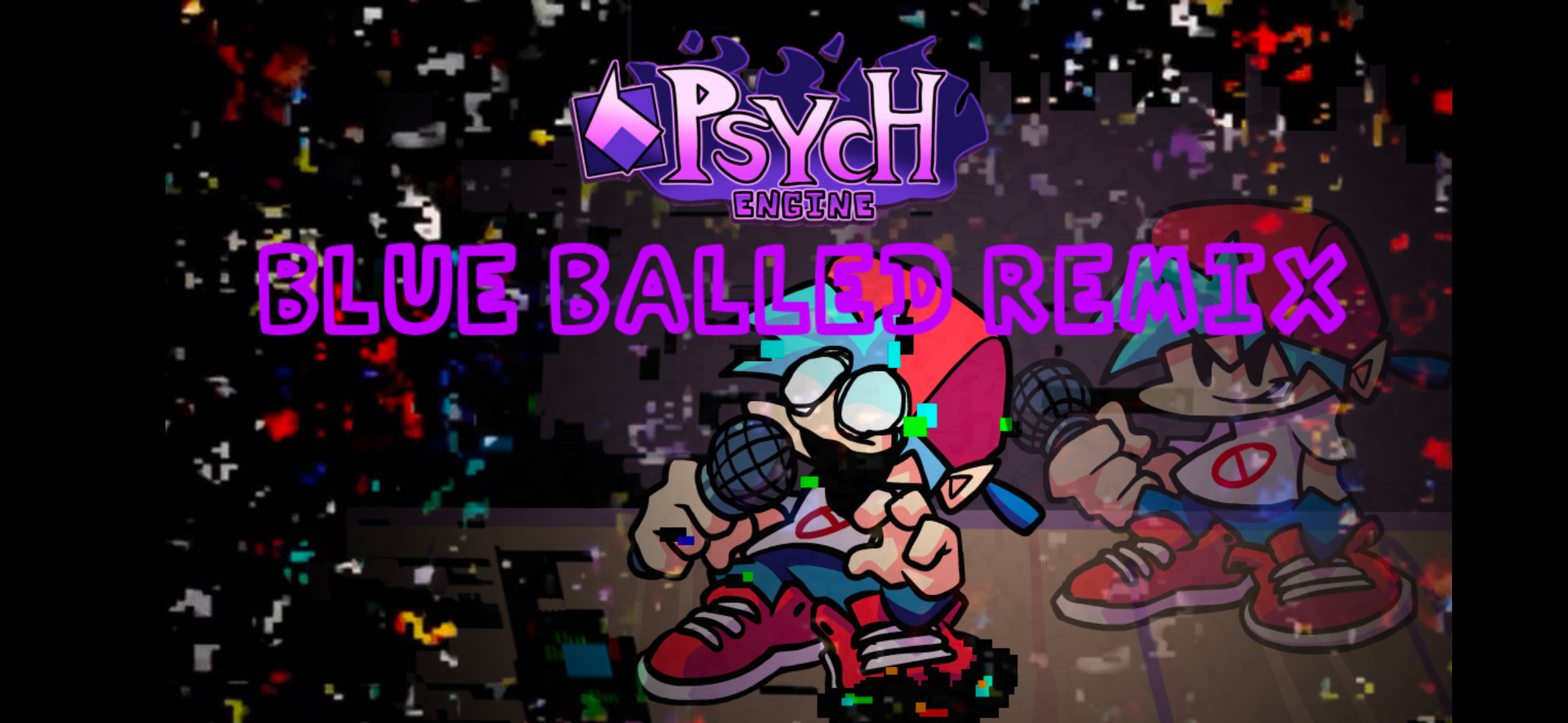 Blue balled REMIX (fanmade) Mod for Friday Night Funkin' | FNF Mods