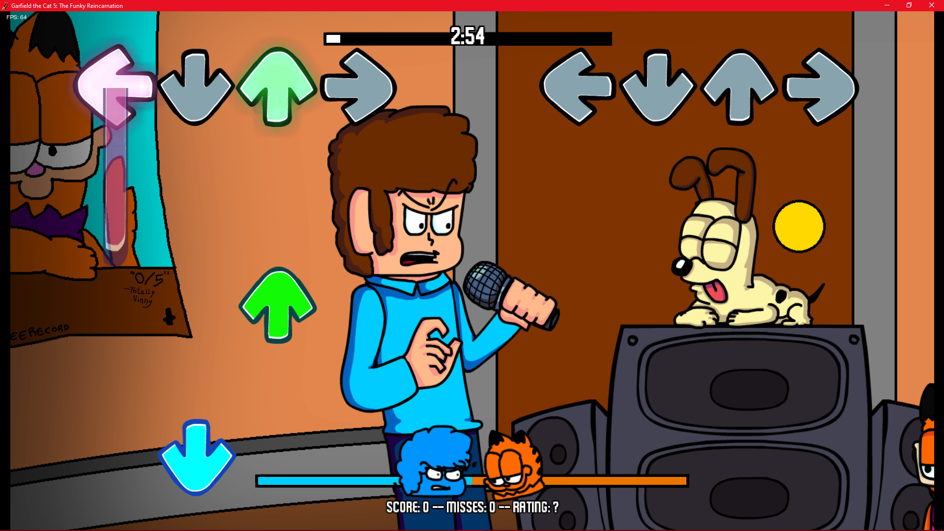 Garfield the Cat 5: The Funky Reincarnation Mod for Friday Night Funkin ...