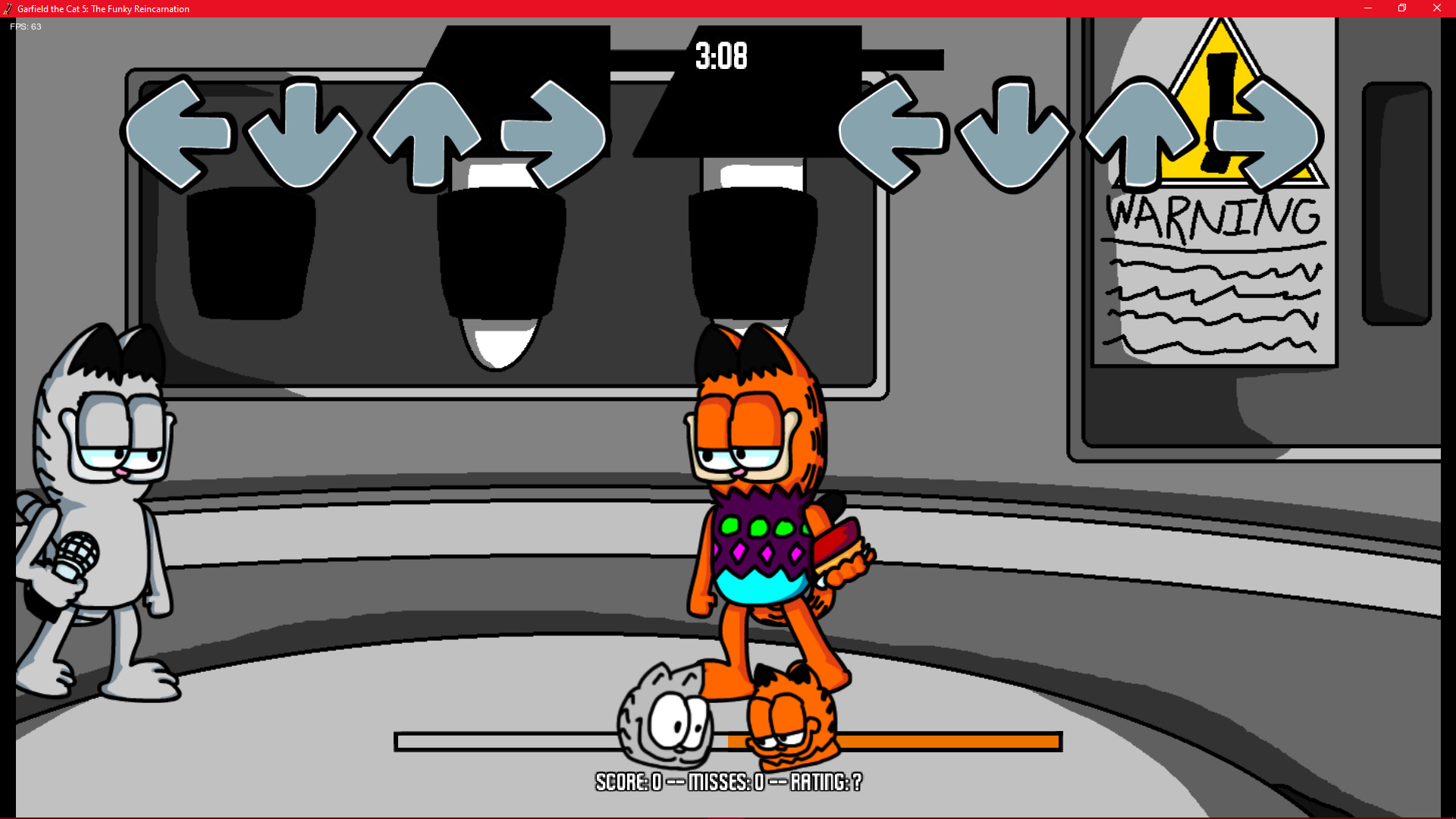 Garfield the Cat 5: The Funky Reincarnation Mod for Friday Night Funkin ...