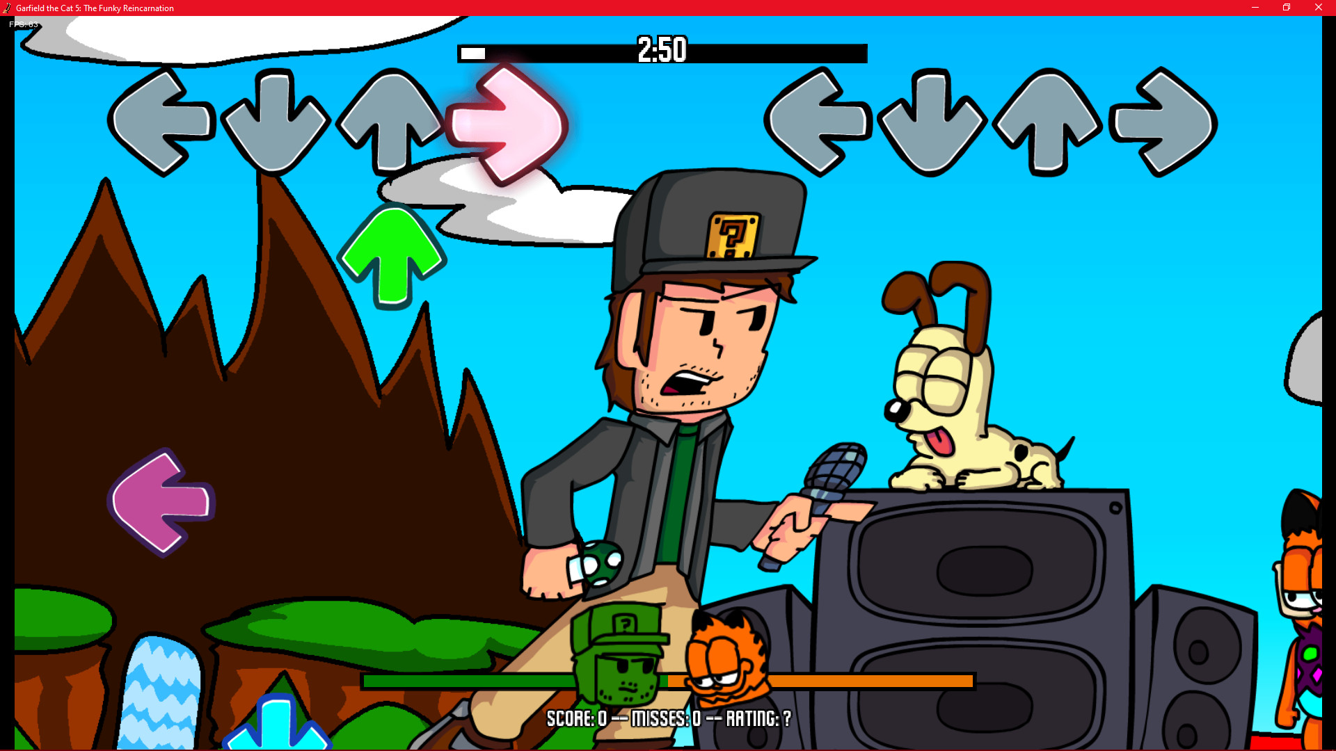 Garfield the Cat 5: The Funky Reincarnation Mod for Friday Night Funkin ...