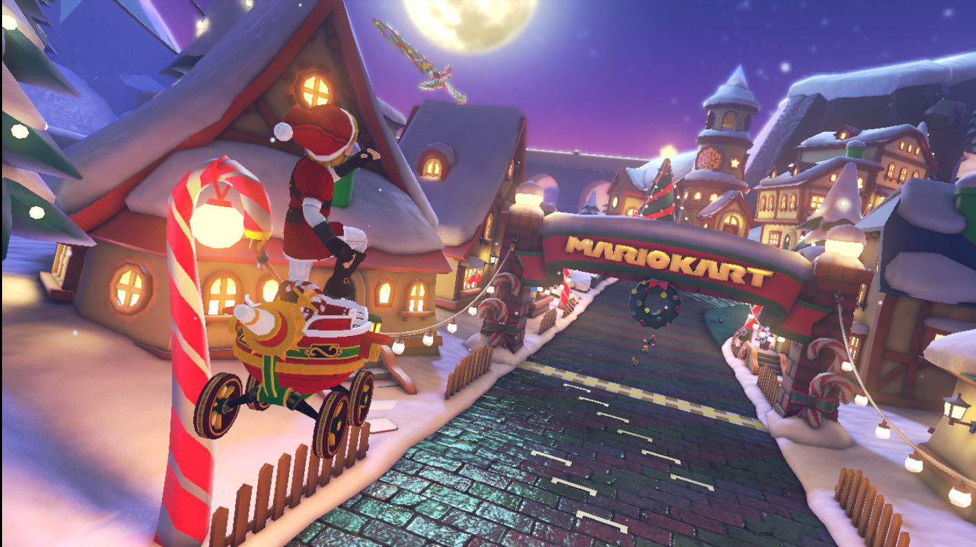 Christmas Link Mod for Mario Kart 8 Deluxe | MK8D Mods