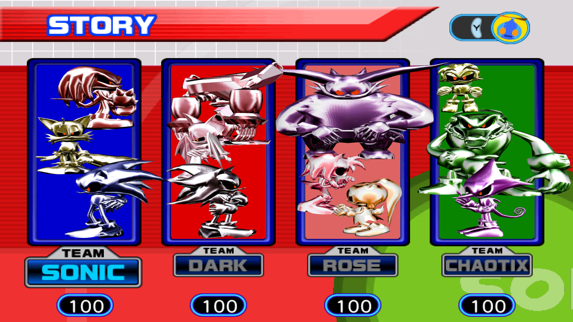 Fake Characters for GameCube Mod for Sonic Heroes | SH Mods