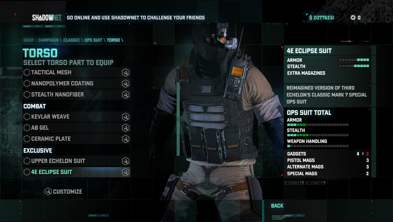 Spies and Mercs Campaign Replacement Mod for Tom Clancy's Splinter Cell ...