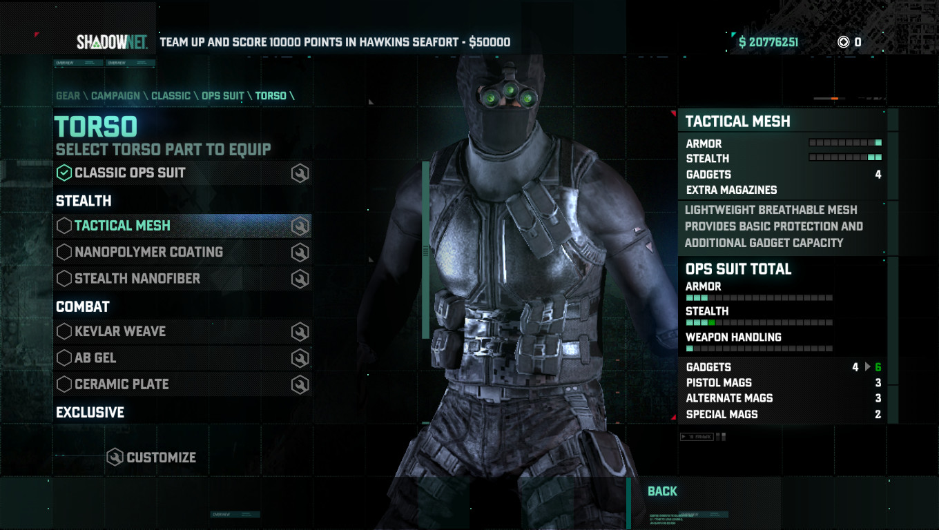 Spies and Mercs Campaign Replacement Mod for Tom Clancy's Splinter Cell ...