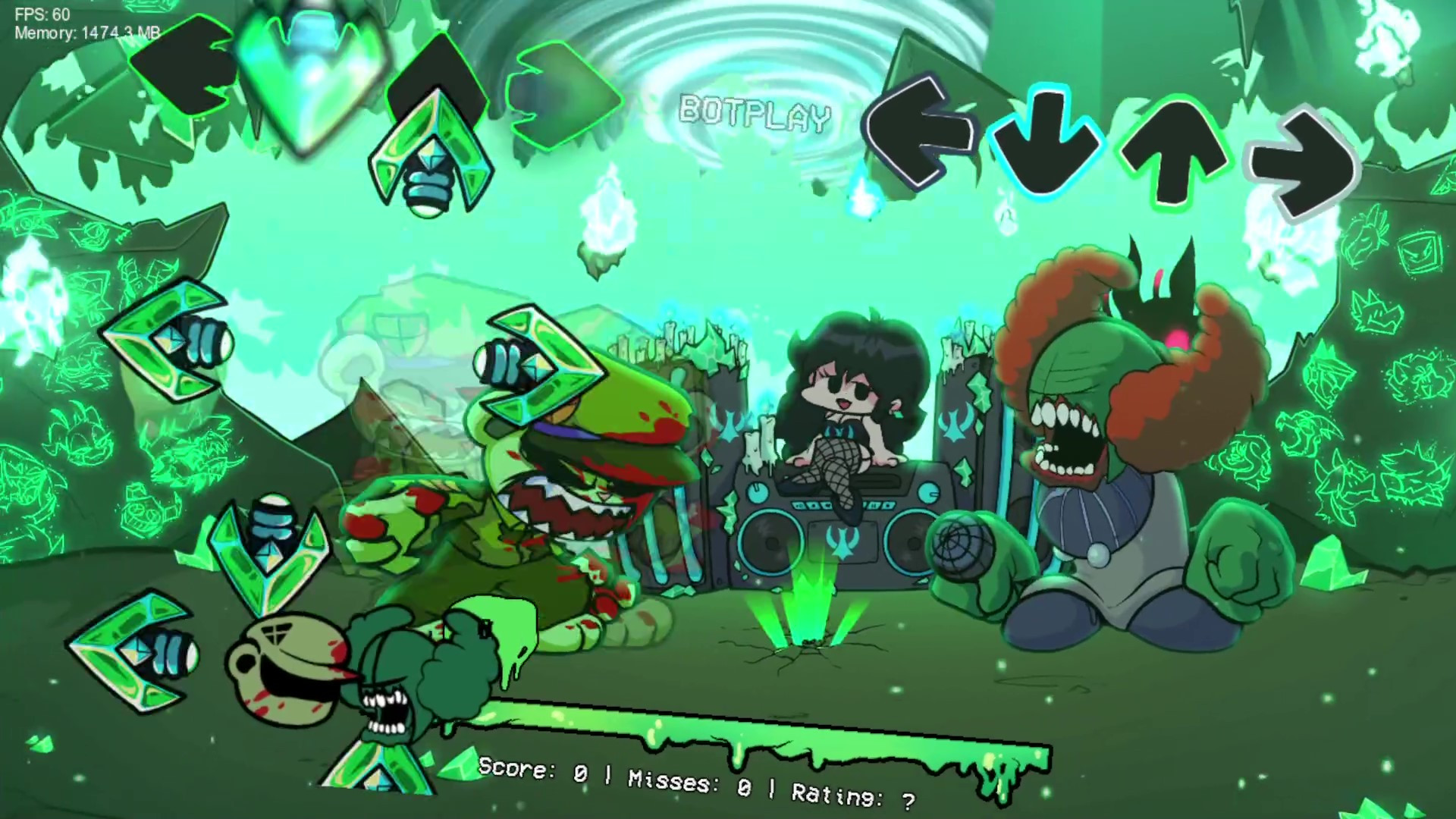 Fliqpy and Tricky Sings Ectospasm [Friday Night Funkin'] [Mods]