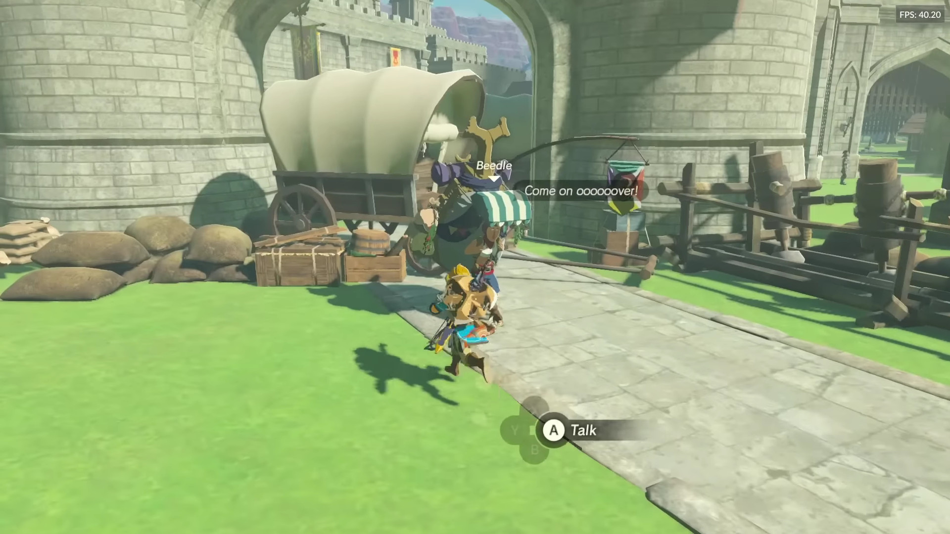 Fort in Hyrule Field Mod for The Legend of Zelda: Breath of the Wild ...