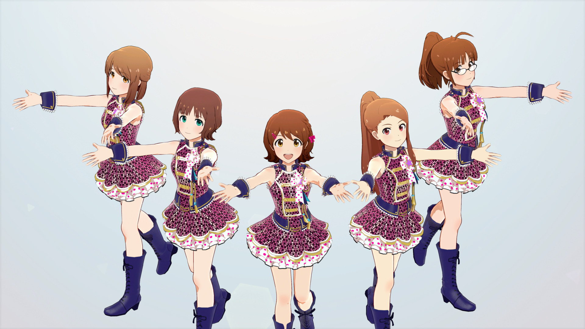 Mirai OFA Rank Outfit Over Spring Lovers Mod for THE IDOLM@STER STARLIT ...