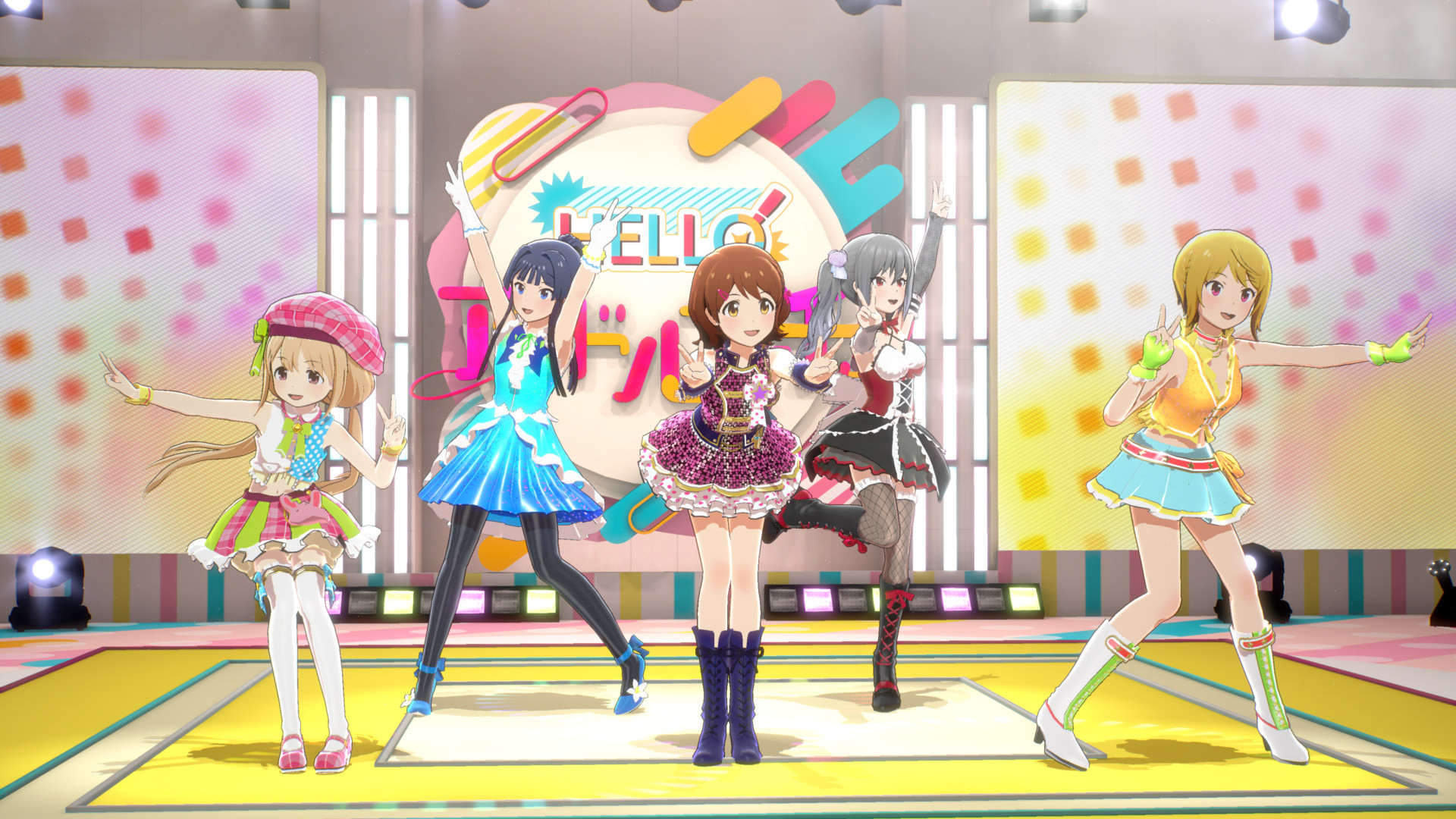 Mirai OFA Rank Outfit Over Spring Lovers Mod for THE IDOLM@STER STARLIT ...