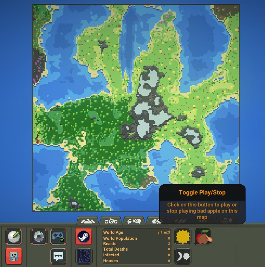 Bad Apple!! mod Mod for WorldBox | WorldBox Mods