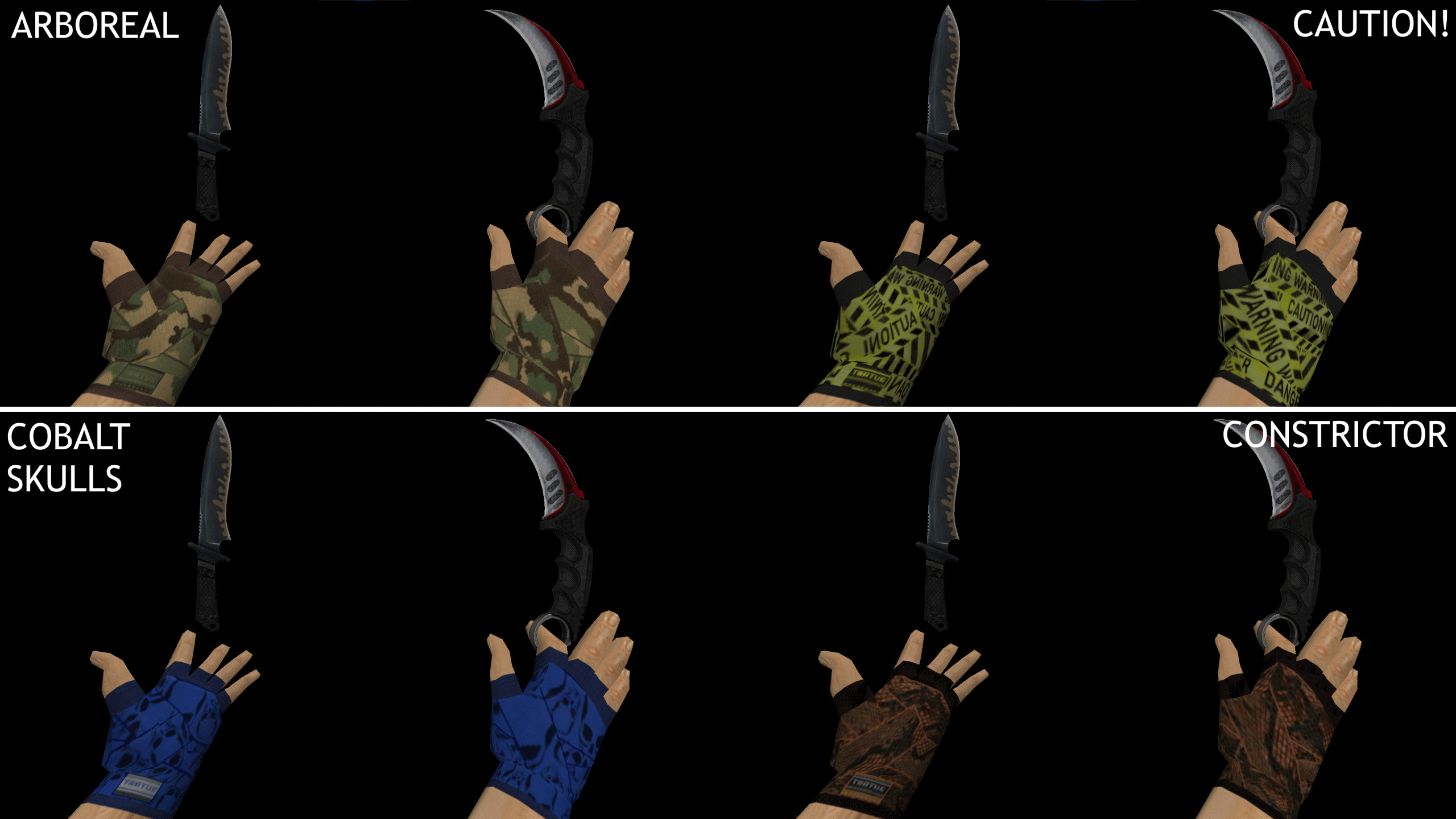 CS2/GO Gloves on CS1.6 Hands RELOADED [Counter-Strike 1.6] [Mods]