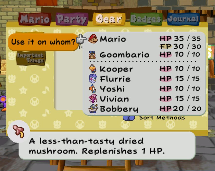 Partner Mods: Goombario + Kooper Mod for Paper Mario: The Thousand Year ...
