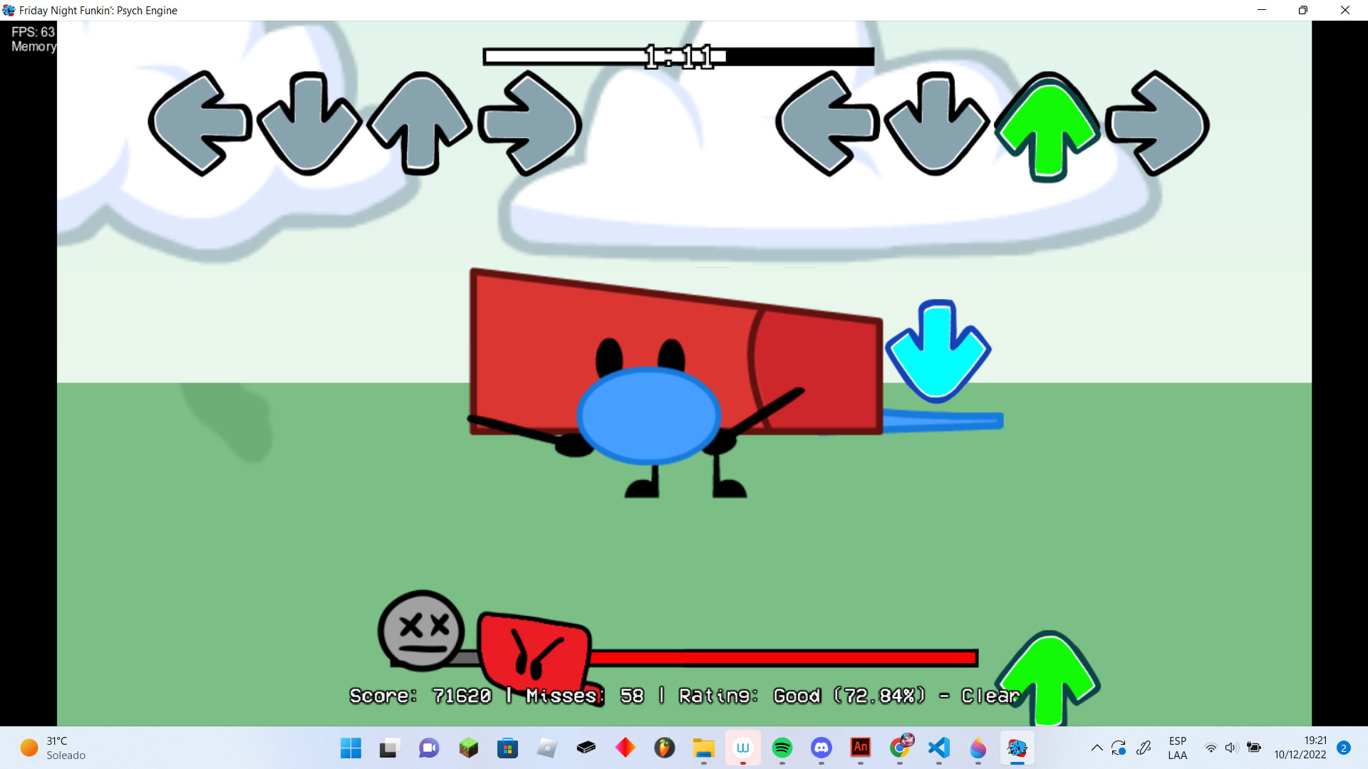 BF Sings Baller BFDI [Friday Night Funkin'] [Mods]