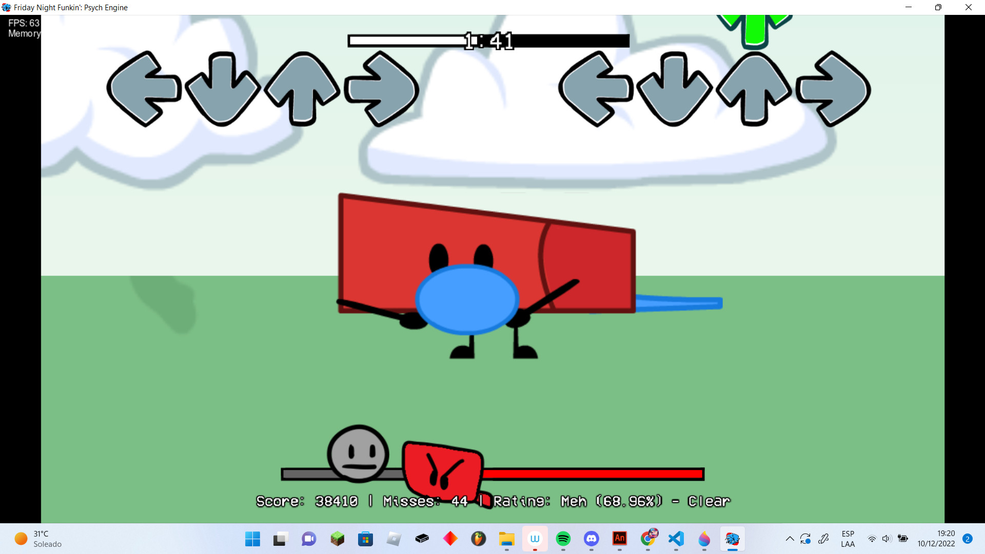 BF Sings Baller BFDI Mod for Friday Night Funkin' | FNF Mods