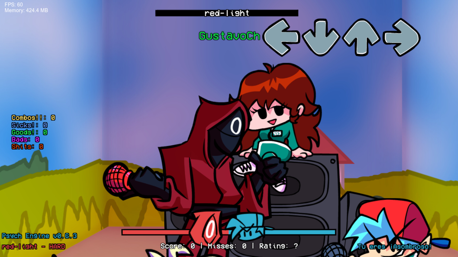 (REMASTERED RED LIGHT) FNF: Squid Game[ES]PA Mod for Friday Night ...