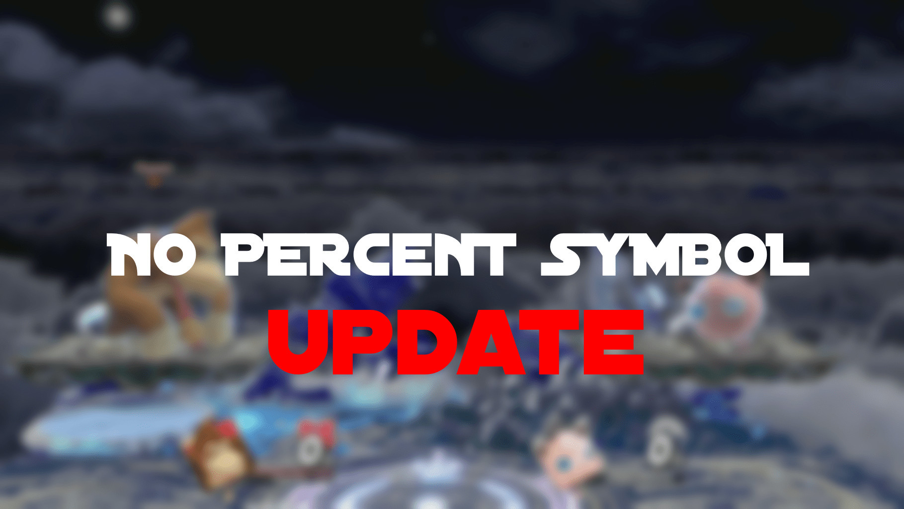 No Percentage Symbol Mod Mod for Super Smash Bros. Ultimate | SSBU Mods