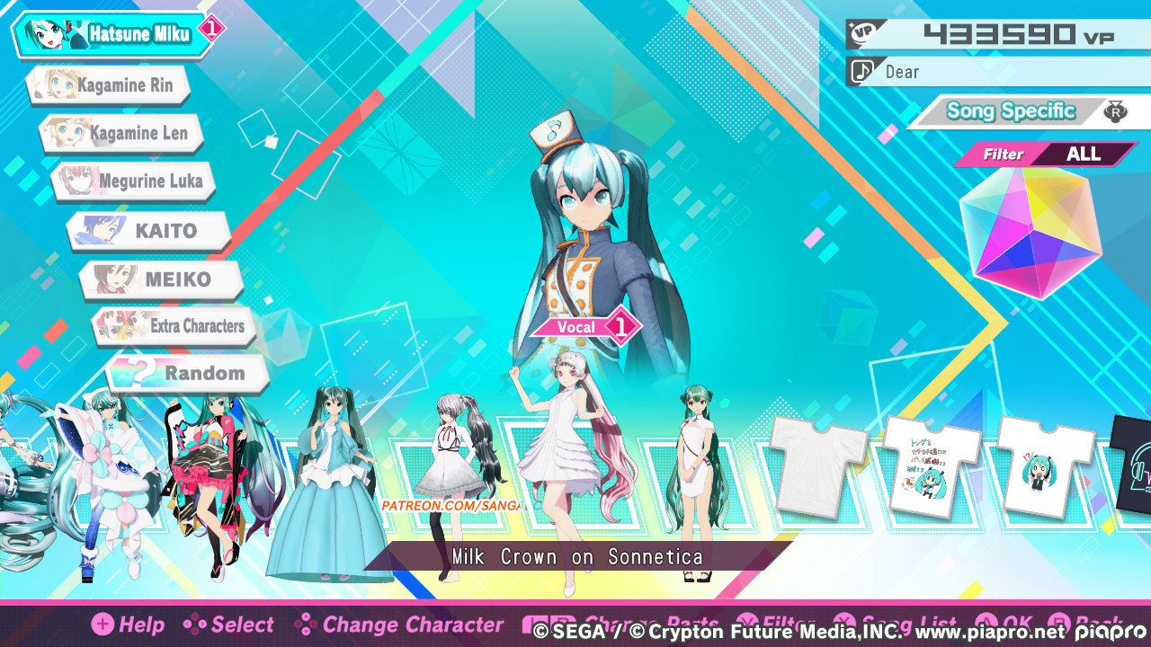 Switch Sangabc Module Pack V4.1 [Hatsune Miku: Project Diva Mega39/Mega ...