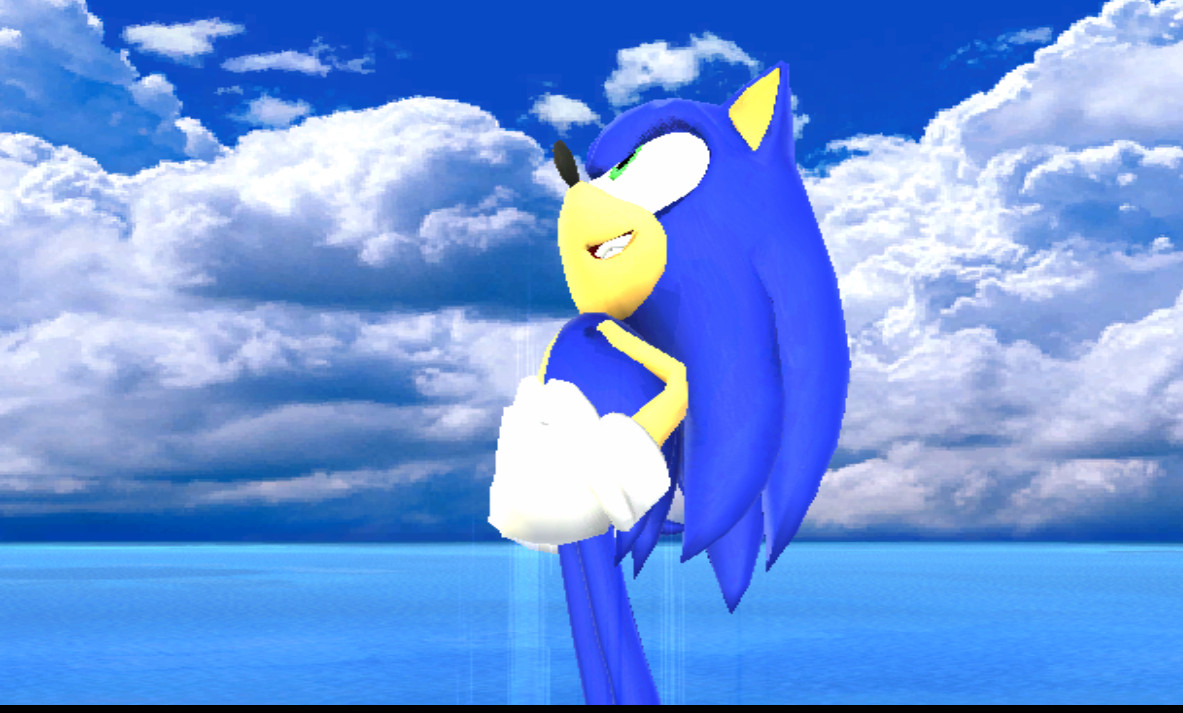 Sonic Generations Sonic - Brawl Reskin Mod for Super Smash Bros. Brawl ...