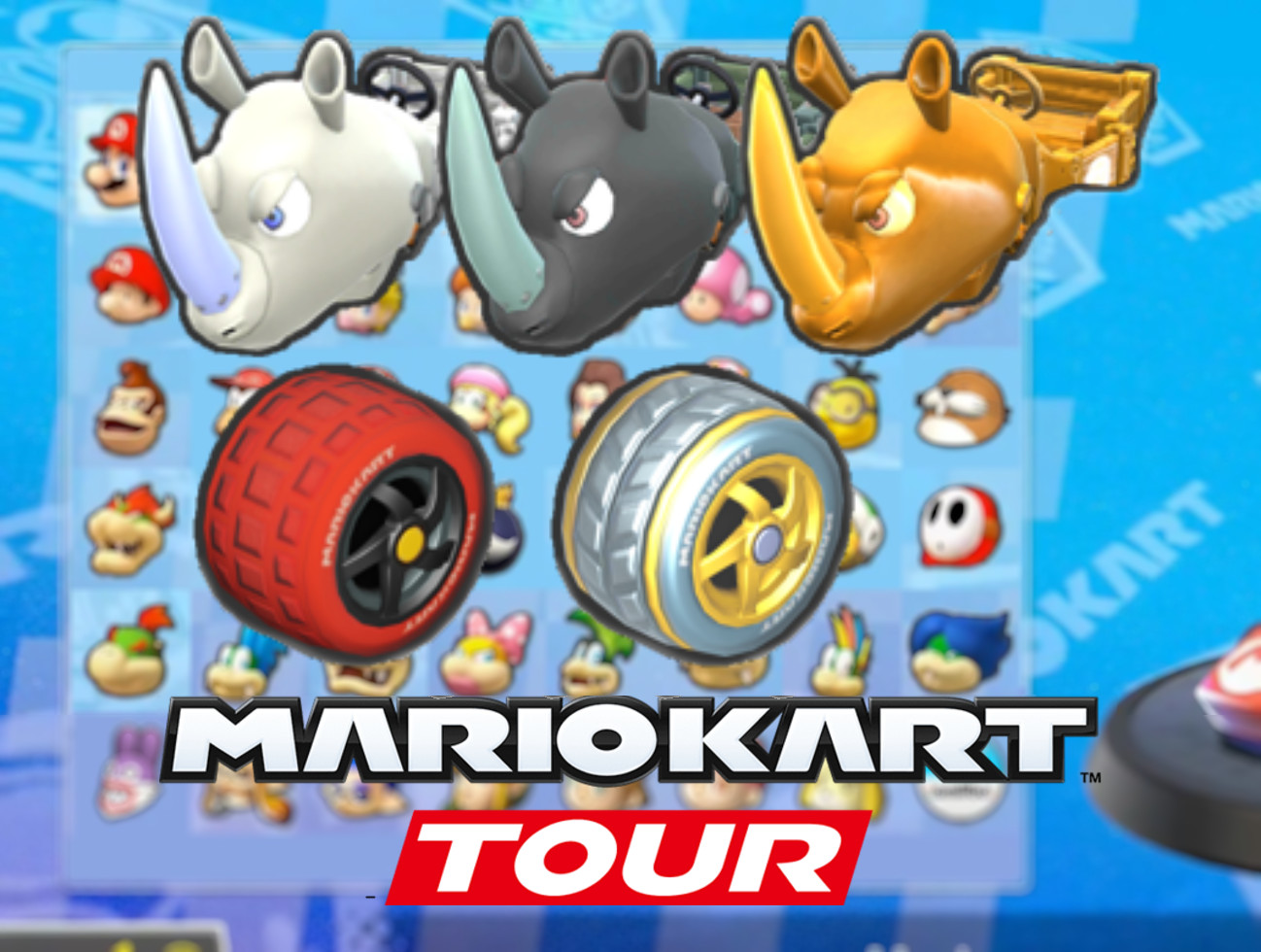 Rambi Rider Pack (Tour Port) [Mario Kart 8 Deluxe] [Mods]