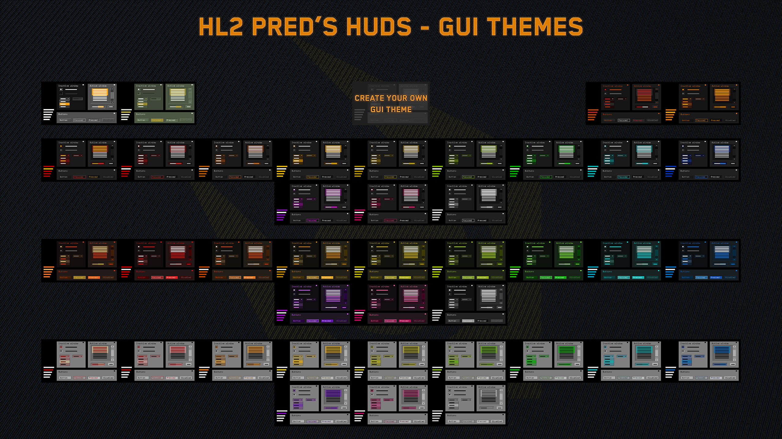 HL2 Pred's HUDs Mod for Half-Life 2 | HL2 Mods
