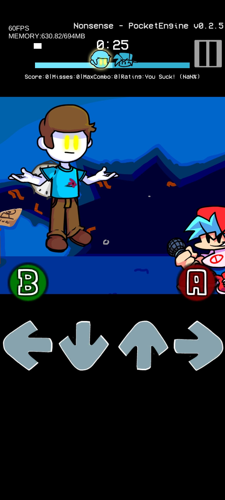 FNF Vs Nonsense V1 Pocket Engine Port Mod for Friday Night Funkin ...